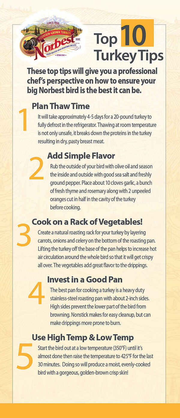 Top 10 Turkey Tips - Norbest